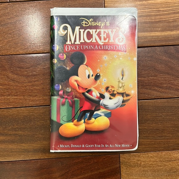 Disney | Media | Disneys Mickeys Once Upon A Christmas Vhs | Poshmark